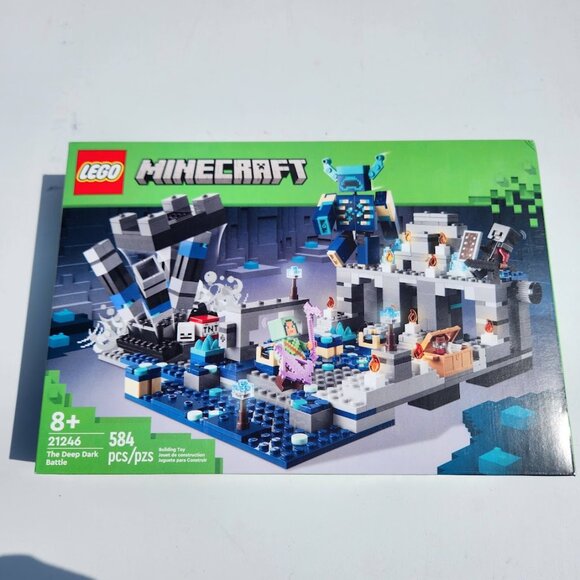 Lego | Toys | New Lego Minecraft The Deep Dark Battle Set 2246 Biome ...